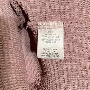 HYFVE | Dresses | Hyfve Rose Pink Kitted Dress Nwot | Poshmark